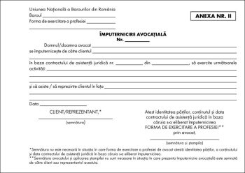 Imputernicire avocatiala – DarcomShop.ro